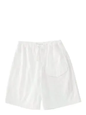 Studio Nicholson Ikaria Flap-pocket Shorts - Neutrals