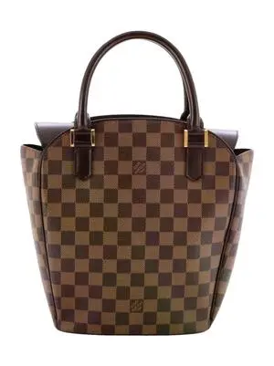 LOUIS VUITTON Sarria Damier Vertical Satchel Handbag - Brown