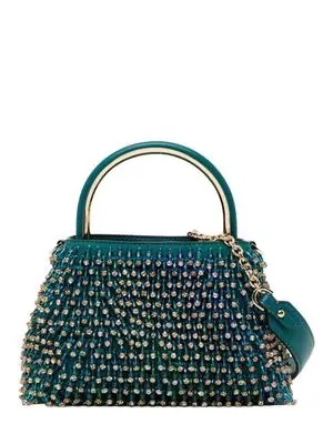 Michael Kors Limited-edition Rosie Embellished Bucket Bag - Green