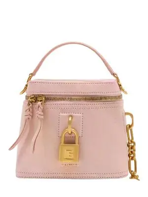 Balmain Pulse Vanity Padlock Tote - Pink