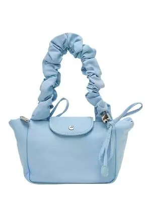CARLYN Mini Buddy Gathered Tote Bag - Blue