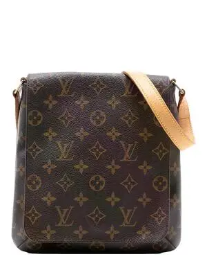 LOUIS VUITTON 2001 Monogram Musette Salsa Shoulder Bag - Brown