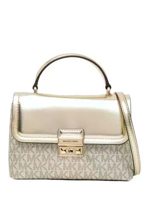 Michael Kors Bryant Signature Logo Bag - Gold