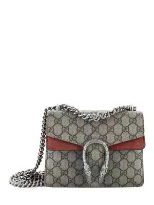Gucci Dionysus Gg Coated Canvas Mini Crossbody Bag - Brown