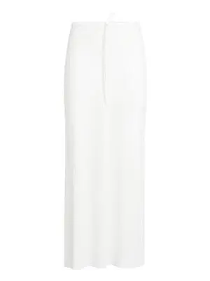 Brunello Cucinelli Fluid Skirt - White