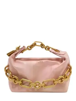 Balmain Mini Sync Chain Leather Tote Bag - Pink