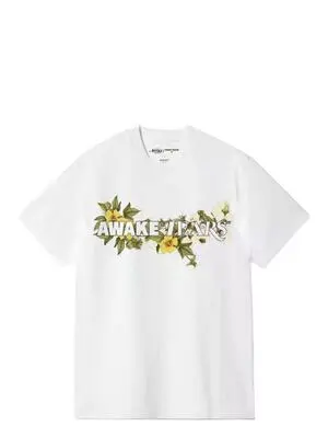 DENIM TEARS X Awake Ny Awake Tears Short-sleeves T-shirt - White