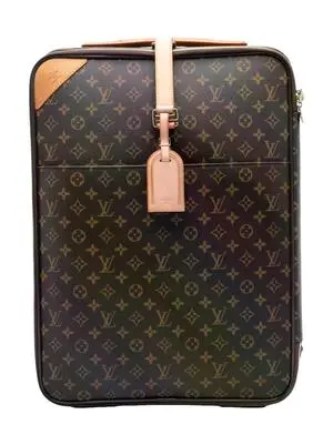 LOUIS VUITTON 2009 Monogram Pegase 55 Travel Bag - Brown