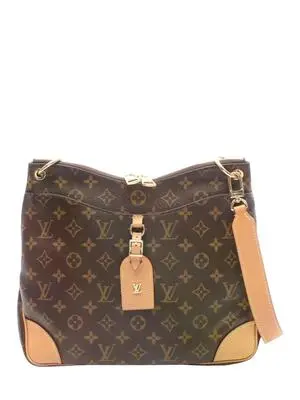 LOUIS VUITTON 2000-2010 Monogram Odeon Mm Crossbody Bag - Brown