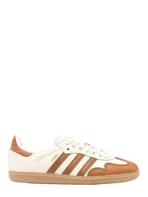 Adidas Samba Og Leather Sneakers - Neutrals
