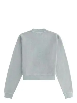 Kith Haylen Cropped Crew-neck Sweater - Grey