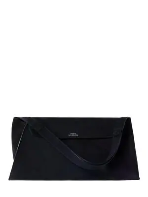 Studio Nicholson Shiboru Suede Shoulder Bag - Blue