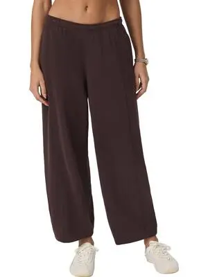 Vuori Sedona Barrel Crop Sweatpant - French Roast