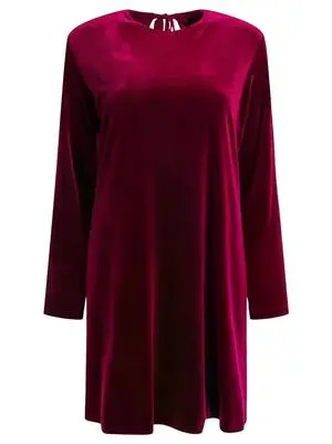SEMPER Open Back Tie Dress - Red