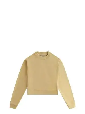Kith Haylen Cropped Sweatshirt - Neutrals