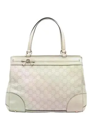 Gucci Sima Mayfair Tote Bag - White