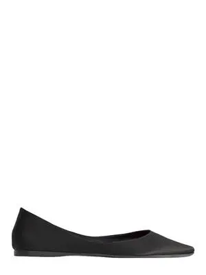 Saint Laurent Lou Ballerina Flat - Black