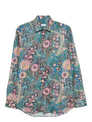 Etro Printed Shirt - Blue