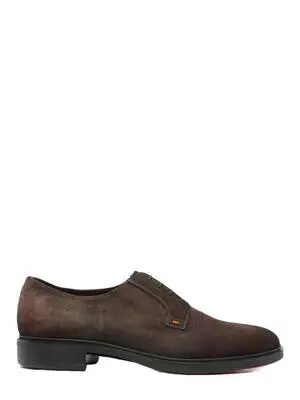 Santoni Easy Derby Shoes - Brown