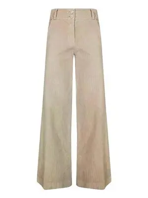 HOMEWARD Corduroy Wide-leg Trousers - Neutrals