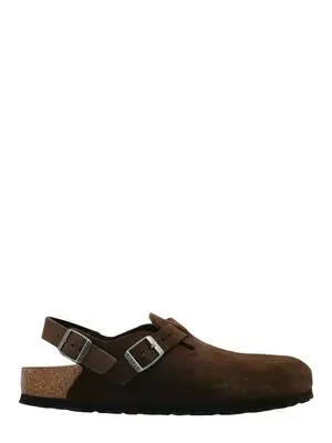 BIRKENSTOCK Tokio Ii Buckle-strap Mules - Brown