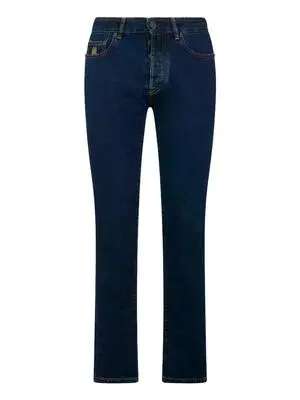 MOORER Five-pocket Jeans - Blue