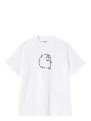 Carhartt Work In Progress Print-detail T-shirt - White