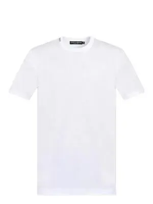 Dolce & Gabbana Logo Patch T-shirt - White