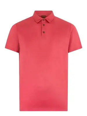 MOORER Pachino Polo Shirt - Red