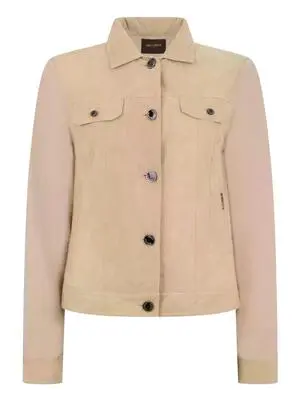 MOORER Panelled Jacket - Neutrals