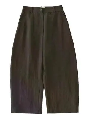 Studio Nicholson Chalco Curved Trousers - Brown