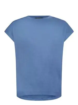 MOORER Crew-neck T-shirt - Blue