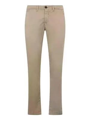 MOORER Button Trousers - Neutrals