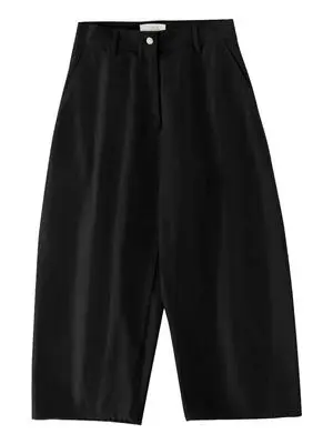 Studio Nicholson Chalco Curved Denim Trousers - Black