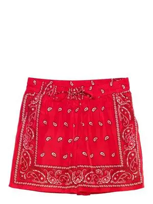 P.A.R.O.S.H Paisley-Print Drawstring Shorts