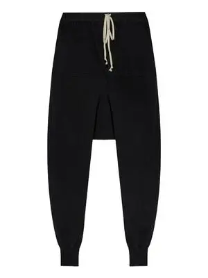 Rick Owens Drop-crotch Trousers - Black