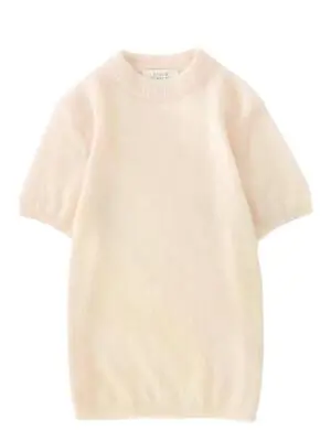 Studio Nicholson Seren Short-sleeve Sweater - Pink