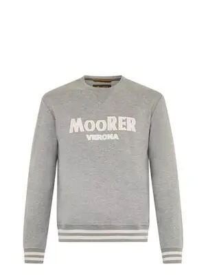 MOORER Marten Sweatshirt - Grey
