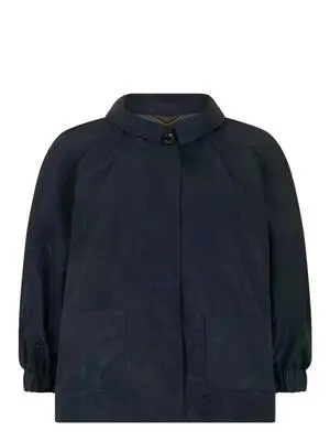 MOORER Collared Jacket - Blue