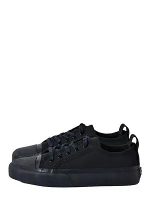 Studio Nicholson Byrd Lace-Up Sneakers Black
