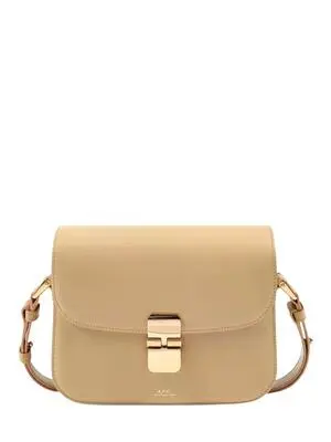 A.p.c. Grace Shoulder Bag - Neutrals