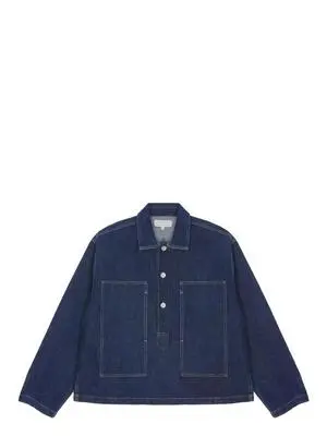 Studio Nicholson Pocket Popover Shirt - Blue