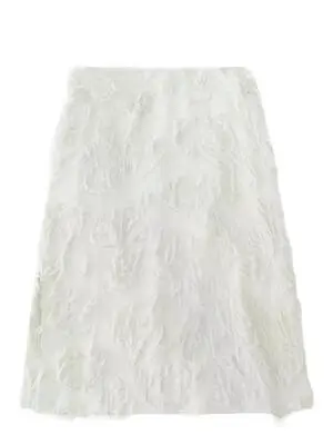 Studio Nicholson Roeper Midi Skirt - White