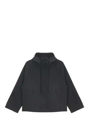 Studio Nicholson Hooded Pullover Jacket - Black