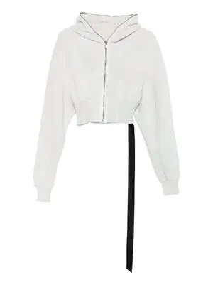 Rick Owens Collage Gimp Hoodie - Neutrals