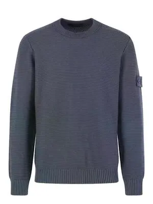 Stone Island Crewneck Knitwear - Blue