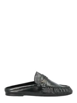 Saint Laurent Le Loafer Mules - Black