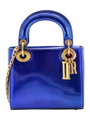 Dior Lady Mini Shoulder Bag - Blue
