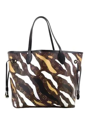 LOUIS VUITTON Neverfull Nm Limited Edition Lol League Of Legends Monogram Canvas Mm Tote Bag - Brown
