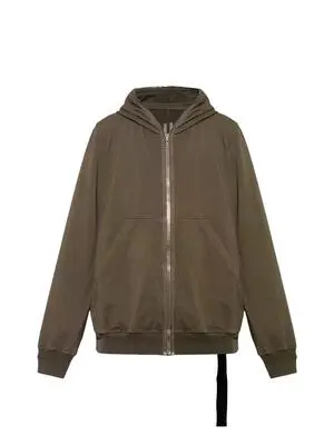 Rick Owens Zip-up Hoodie - Brown